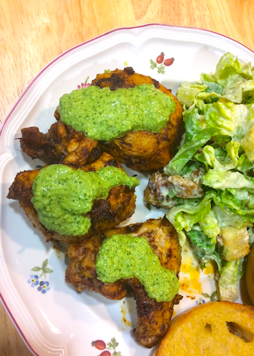 Peruvian Style Roast Chicken with Jalapeño-Cilantro Sauce – The ...