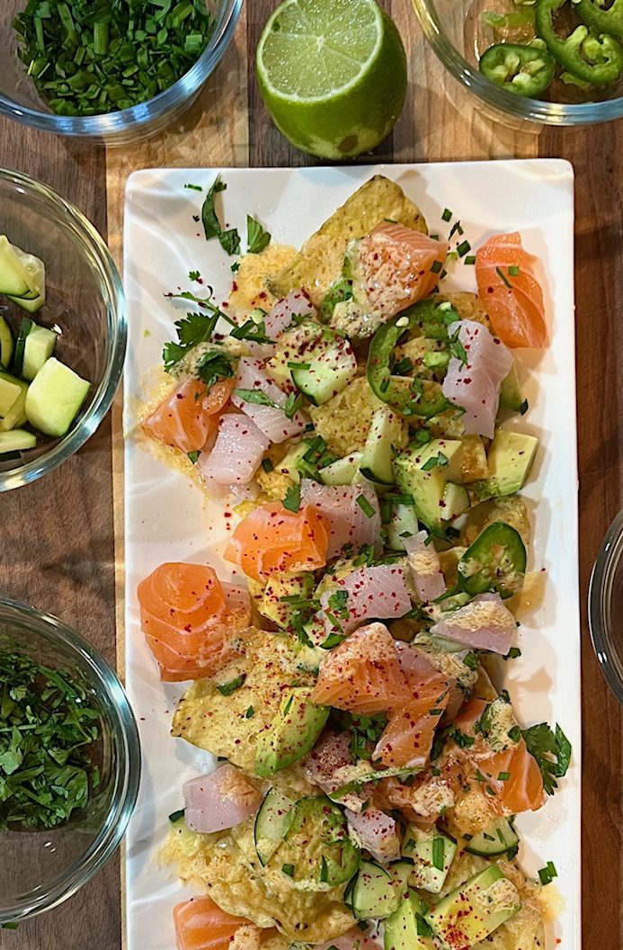 Poke Nachos – The Intrepid Gourmet